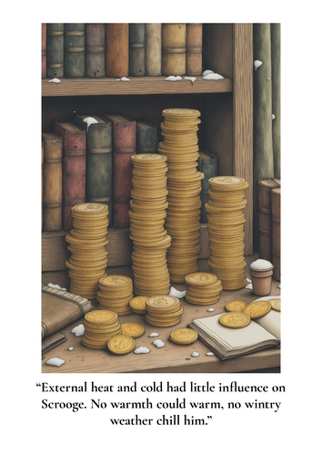 A Christmas Carol Quote poster A3 downloadable | Teaching Resources