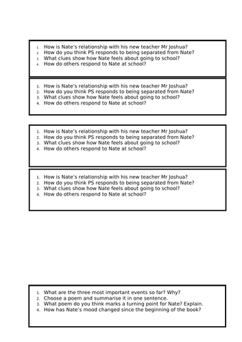 The Final Year – Year 6 Reading VIPERS Scheme (Post-SATs Transition ...