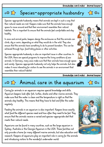 Animal Caretaker | Veterinary Care | Animal Husbandry & Welfare Support ...