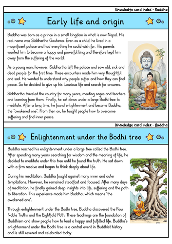 Buddha | Spirituality | Enlightenment & Compassion | Teaching Resources
