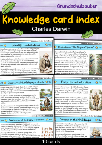 Charles Darwin | Biology | Evolution & Natural Selection | Teaching ...