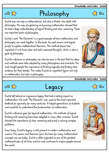 Euclid | Mathematics | Geometry & Logical Foundations | Teaching Resources