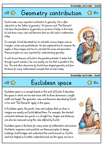 Euclid | Mathematics | Geometry & Logical Foundations | Teaching Resources