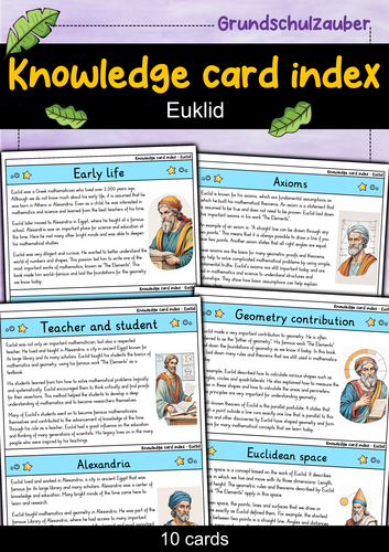 Euclid | Mathematics | Geometry & Logical Foundations | Teaching Resources