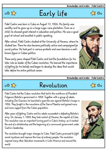 Fidel Castro | History & Politics | Revolution & Governance | Teaching ...