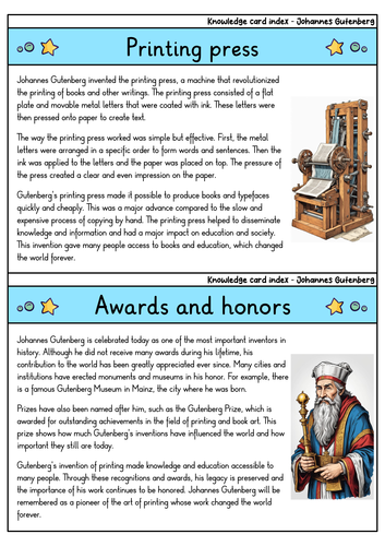 Johannes Gutenberg | History & Technology | Printing Revolution ...