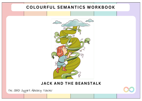 Colourful Semantics Workbook - Jack and the Beanstalk | Teaching Resources