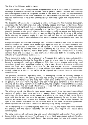 'The Chimney-Sweeper' William Blake - CAIE IGCSE English Literature ...