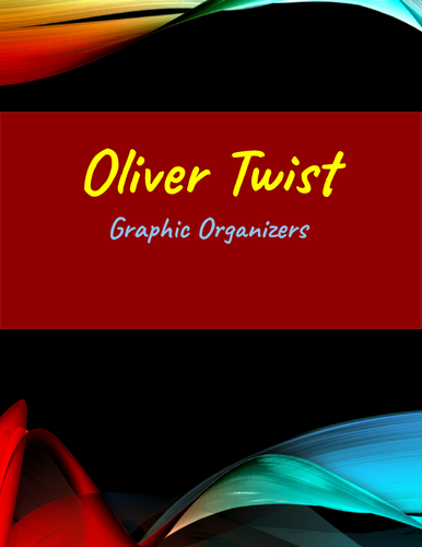 Oliver Twist Graphic Organizers | Teaching Resources