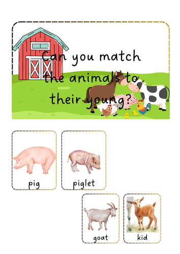 Farm Animals Provision Bundle | Teaching Resources
