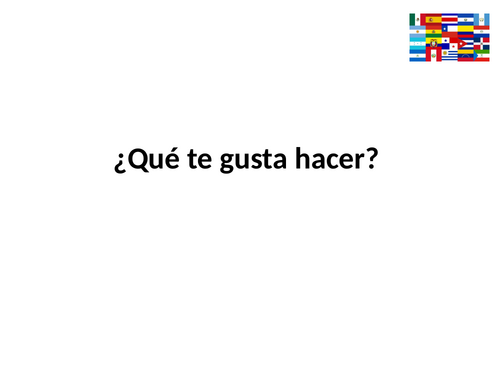 ¿Qué te gusta hacer? / Hobbies and activities | Teaching Resources
