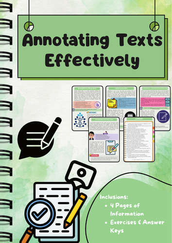 Reading Strategies Bundle: Skimming, Scanning, Annotating, Visualizing ...