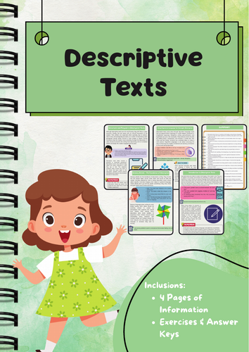 Descriptive Language: Imagery, Adjectives, Sensory Words | Teaching ...