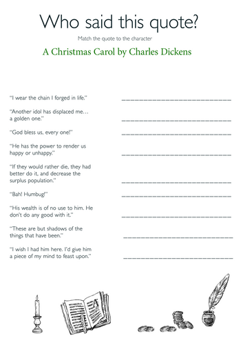 A Christmas Carol – Revision Resource Pack (Posters, Quizzes ...