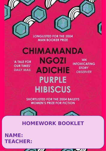 Purple Hibiscus - Full Scheme | Teaching Resources