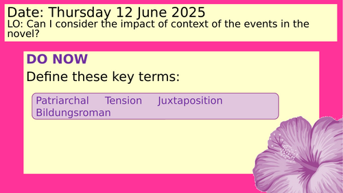 Purple Hibiscus - Full Scheme | Teaching Resources