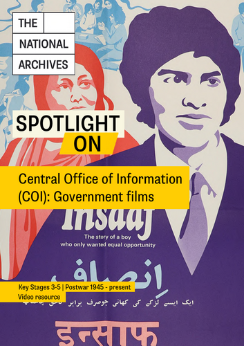 Spotlight On: Government films | Teaching Resources