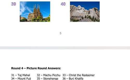 FREE - The End of Year (Summer) Quiz 2025 - 50 questions - Simple, no ...