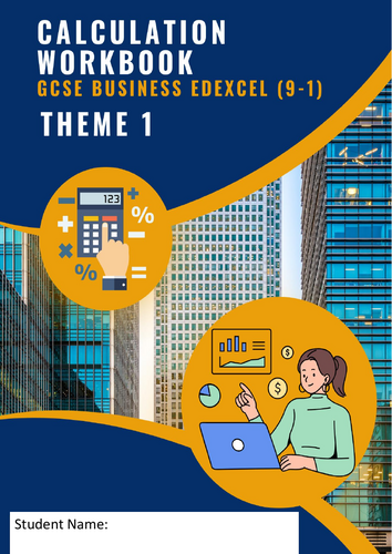 GCSE Edexcel Business Calculations - Theme 1 | Teaching Resources