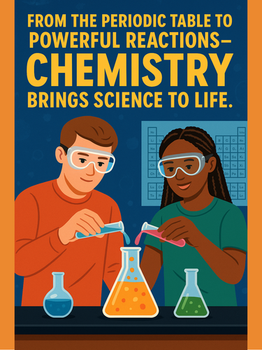4 Motivational Posters about Chemistry 18" X 24" | Teaching Resources
