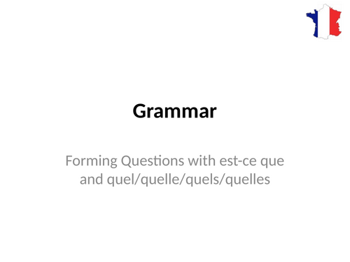 Pearson Edexcel / GCSE French (Higher) - Module 1 - Qu'est-ce que tu ...