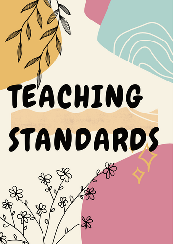 Teaching Standards - Headings, descriptors and evidence checklists ...