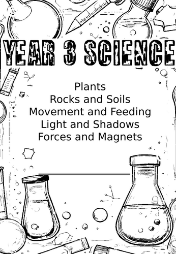 Year 3 Science Cover Sheet | Teaching Resources