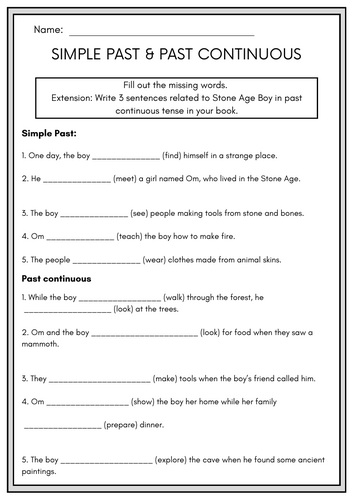 STONE AGE BOY - Talk for Writing KS1/KS2 | Teaching Resources