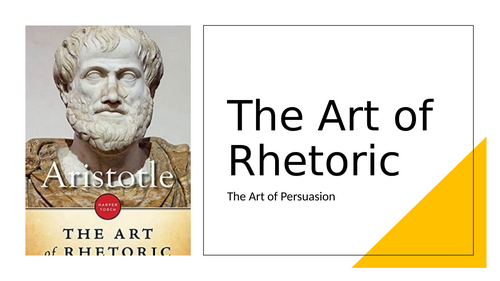 The Art of Rhetoric | Teaching Resources