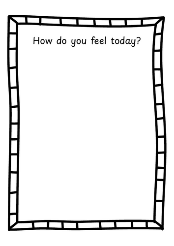 How Do You Feel Today? | Teaching Resources