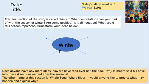 The Whale Rider FULL Scheme of work for KS3 | Teaching Resources