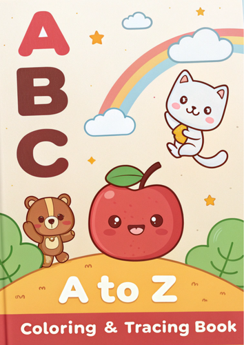 Printable A to Z Coloring & Tracing Pack | Alphabet Recognition ...