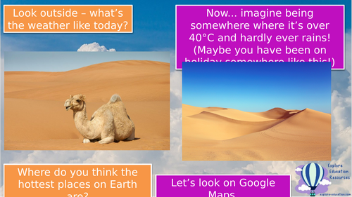 Tropical Desert Climate Zones and Biomes – KS2 Geography Lesson ...