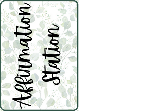 Botanical Affirmation Station | Teaching Resources