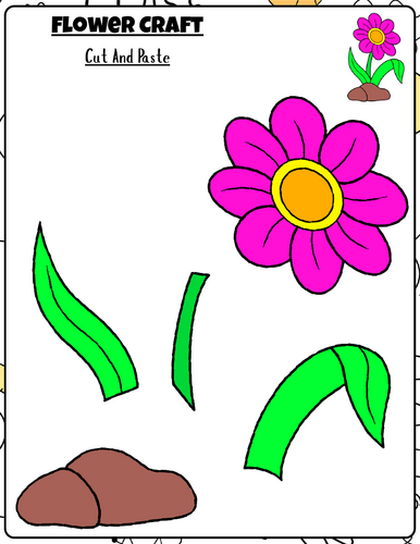 Flower Craft Activity | Nature craft | Spring Theme Activities|Plant ...