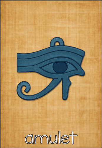 Ancient Egypt Vocabulary Cards & Posters | Flashcards & Clue Guessing ...