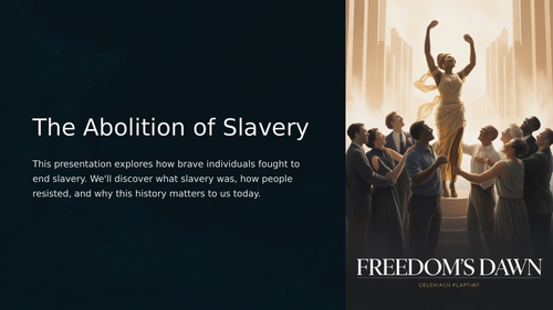 The Abolition of Slavery | Teaching Resources