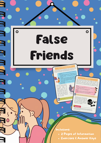 False Friends: English-German Word Confusion Explained | Teaching Resources