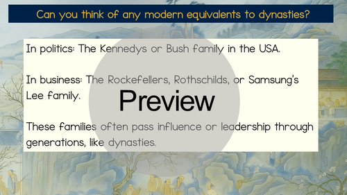Chinese Dynasties Lesson Pack | KS3 History | Qing Dynasty, Timelines ...