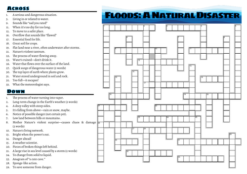 Floods Reading Comprehension KS2 | Teaching Resources