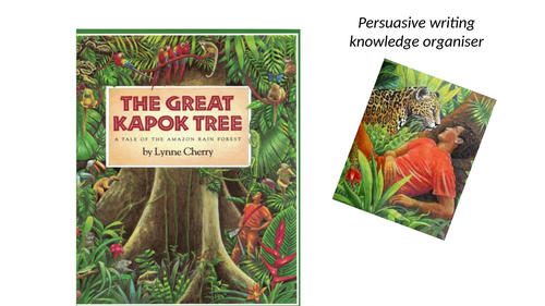 Persuasive writing unit - The Great Kapok Tree Year 4 | Teaching Resources