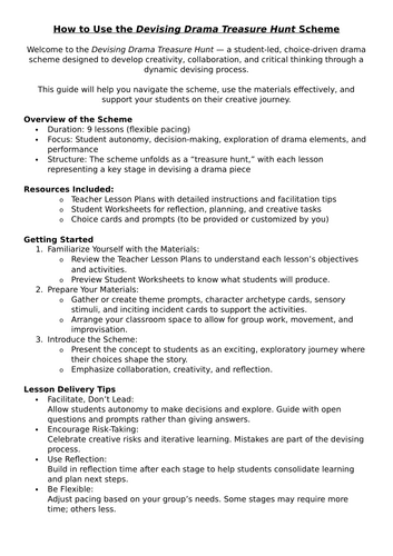 Devising Drama Mega Bundle | Teaching Resources