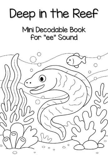 'ee' Phonics Mini Book – Decodable Reading Practice with Activities ...