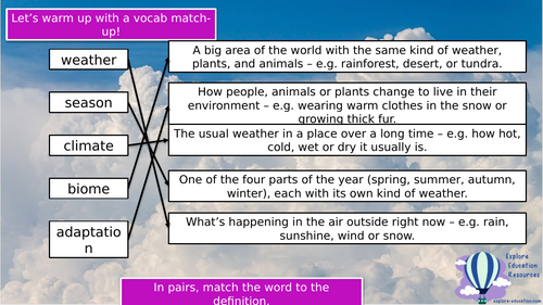 Climate and Biomes – Report Writing and Presentation KS2 Geography ...