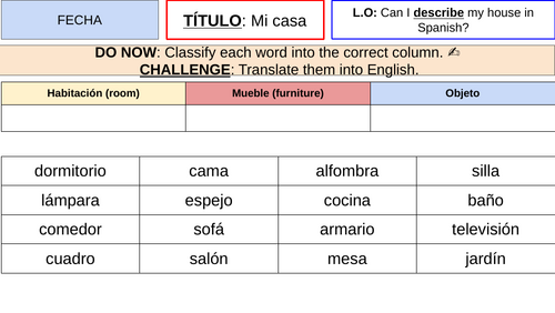 KS3 lessons - Spanish: mi casa y ciudad | Teaching Resources