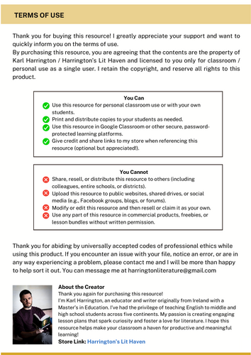 Dystopia Characteristics & Checklist - Prefect for ELA Dystopian Unit ...
