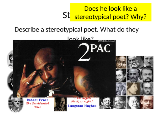 Tupac Poetry Lesson | Teaching Resources