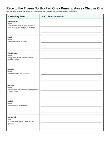 Race to the Frozen North - Comprehension, Oracy and Writing Pack ...