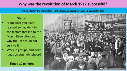 February Revolution, 1917 | Teaching Resources