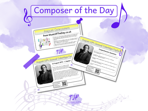 KS2–3 Music: Composer of the Day – August Reading & Listening ...